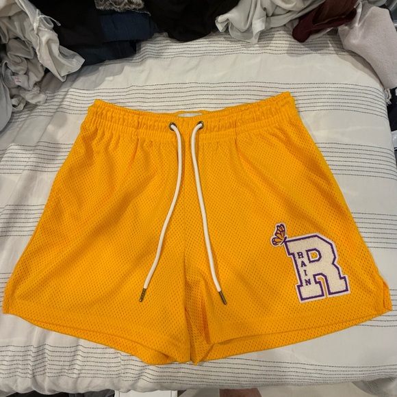 Ryoko Rain | Shorts | Ryoko Rain Classic Mesh Shorts Gold Size Medium ...